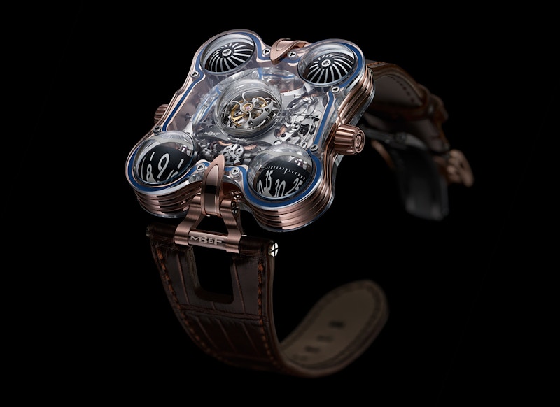 MB&F HM6 60.SRL.B 51mm in Rose Gold - US