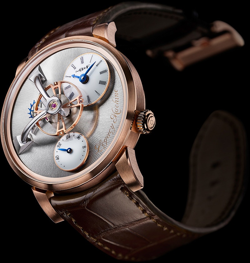 MB&F LM101 51.RL.W 40mm in Rose Gold - GB