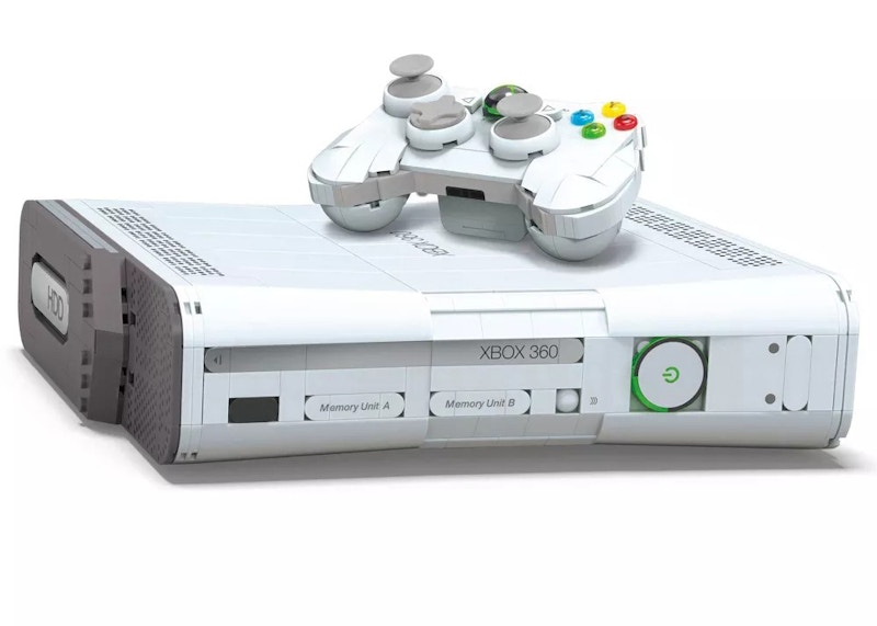 MEGA Showcase Microsoft Xbox 360 Collector Building Set - US