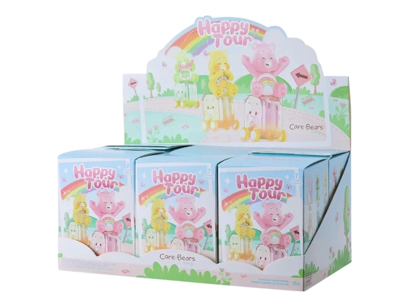 Miniso Top Toy x Care Bears Happy Tour Series Figure Sealed Case (6 ...
