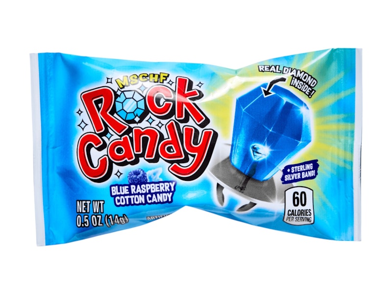 MSCHF Rock Candy "Blue Raspberry Cotton Candy" (Not Fit For Human ...