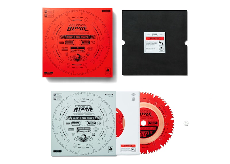 MSCHF x The Weeknd Vinyl Blade (Edition of 25) Orange - SS22 - US