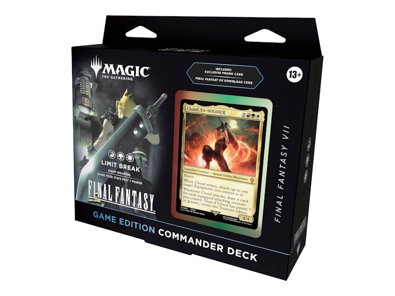 Magic: The Gathering Final Fantasy VII Game Edition Commander Deck - US