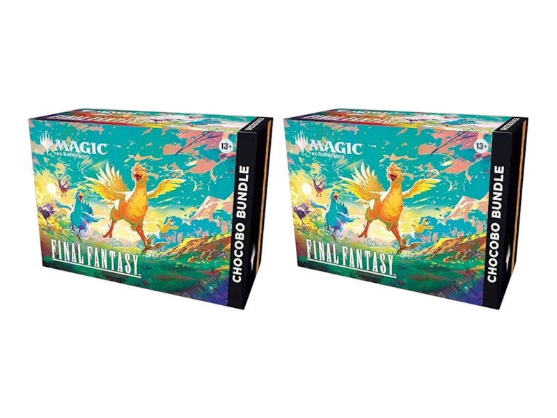 Magic: The Gathering Final Fantasy XV Chocobo Bundle Box 2x Lot - US