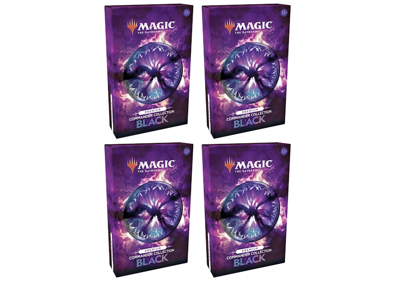 Magic: The Gathering TCG Commander Collection: Black Premium Edition ...