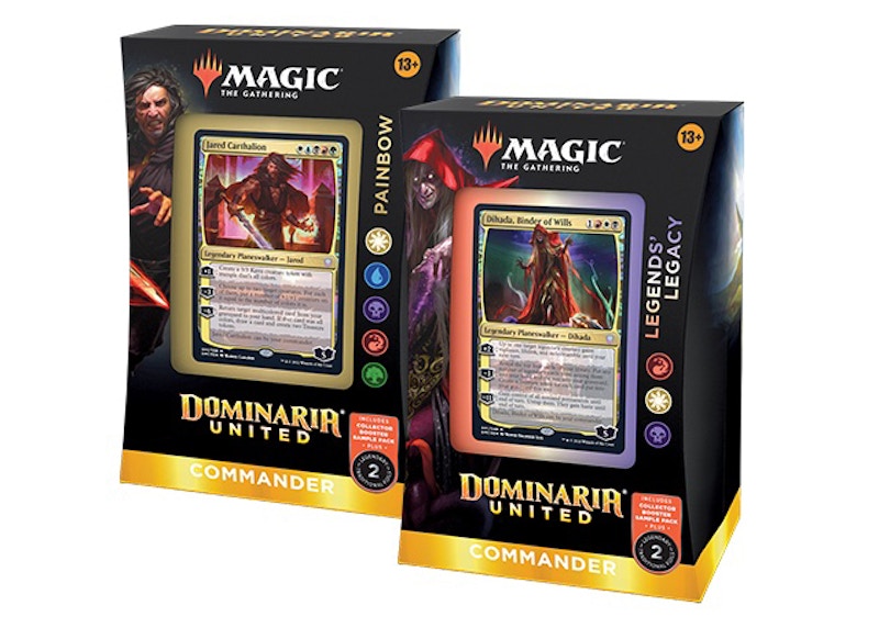 Magic: The Gathering TCG Dominaria United Commander Deck Set of 2 - US