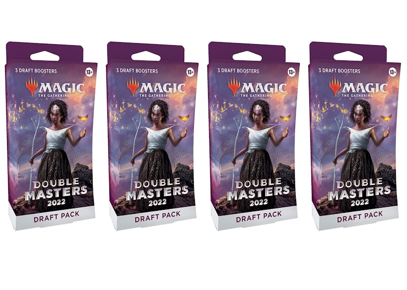 Magic: The Gathering TCG Double Masters 2022 Draft Pack 4x Lot - MX