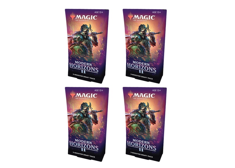 Magic: The Gathering TCG Modern Horizons 2 Draft Pack 4x Lot - US