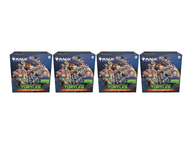 Magic: The Gathering Teenage Mutant Ninja Turtles Turtle Team-Up 4x Lot ...