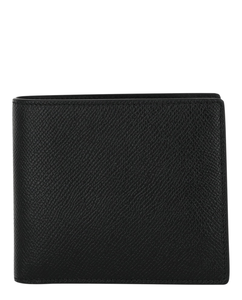 Maison Margiela Bi-Fold Folding Wallet Black in Leather - US