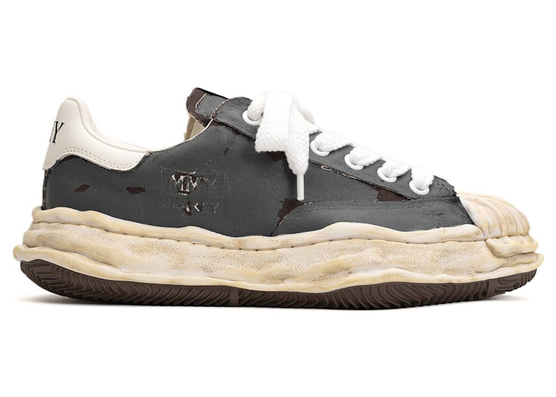 Maison Mihara Yasuhiro Blakey OG Film Attached Canvas Low Grey Men's ...