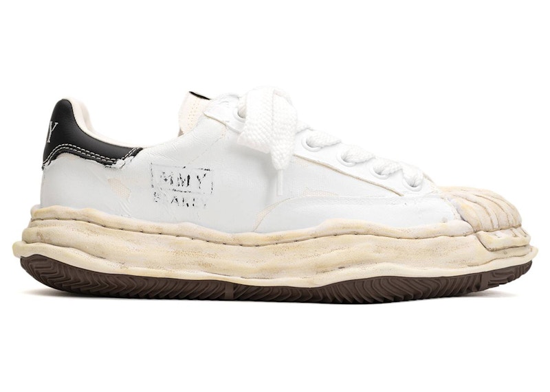 Maison Mihara Yasuhiro Blakey OG Film Attached Canvas Low White Men's ...