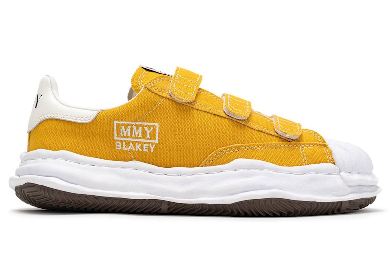 Maison Mihara Yasuhiro Blakey OG Sole Canvas Low Velcro Yellow Hombre ...