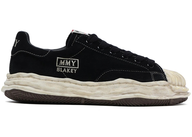 Maison Mihara Yasuhiro Blakey OG Sole Suede Low Black White 남성 ...