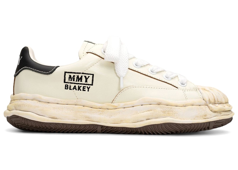 Maison Mihara Yasuhiro Blakey OG Sole Wrinkled Leather Low White Men's ...
