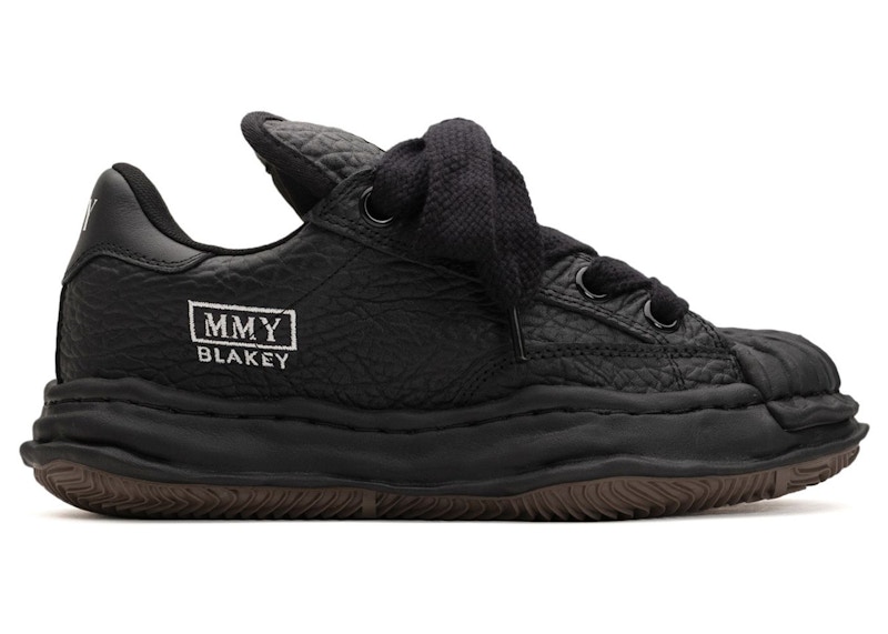 Maison Mihara Yasuhiro Blakey Puffer OG Sole Monster Leather Low Black ...