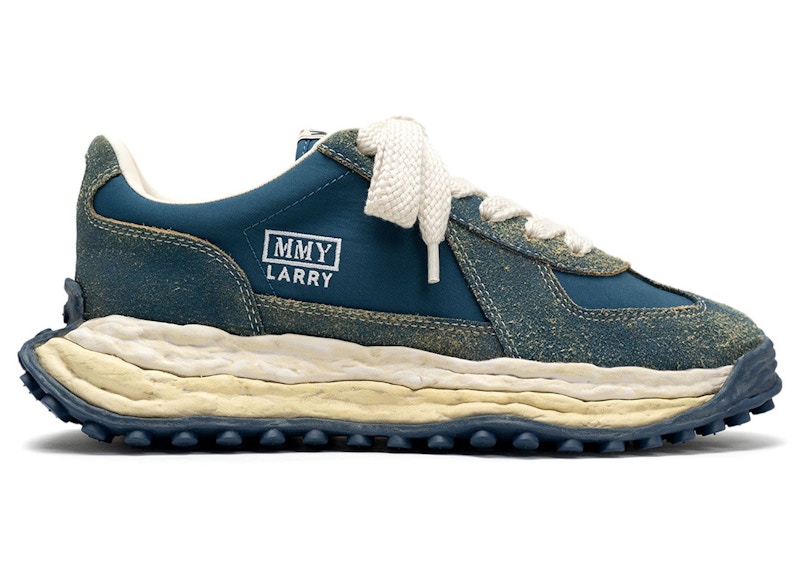 Maison Mihara Yasuhiro Larry OG Sole Vintage Mix Material Low Blue ...