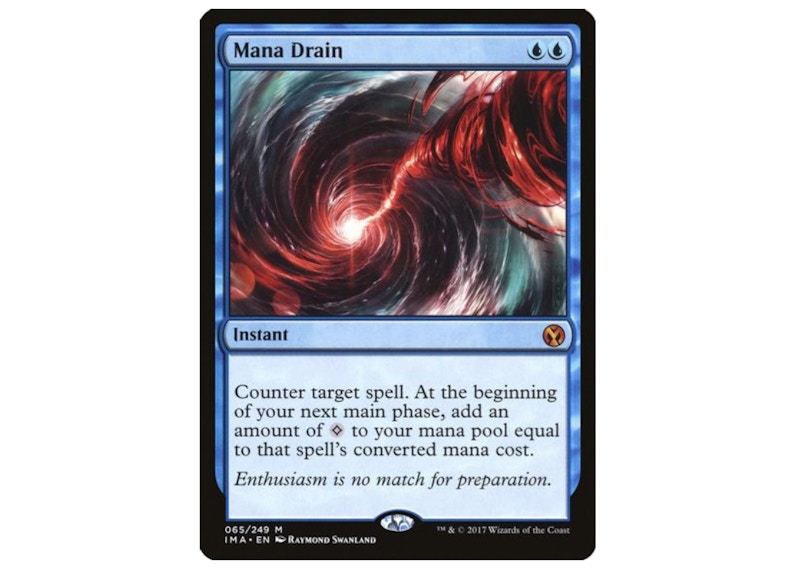 Mana Drain Iconic Masters Mythic #65 (Ungraded) - US