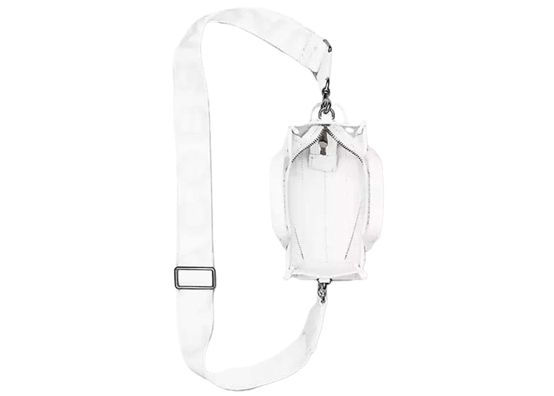 Marc Jacobs The Crystal Canvas Mini Tote Bag White in Crystal Canvas ...