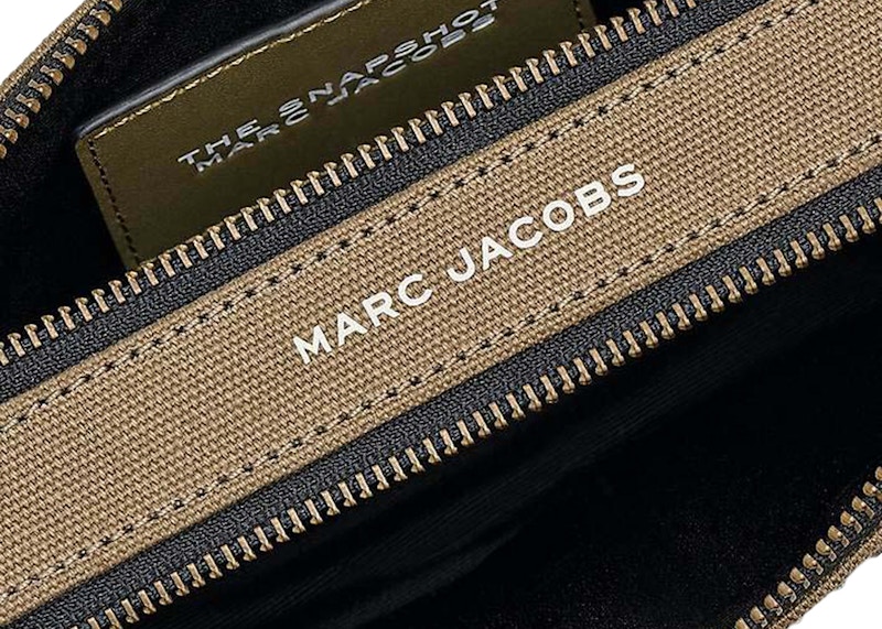 Marc Jacobs The Crystal Canvas Snapshot Slate Green Crystal in Cotton ...