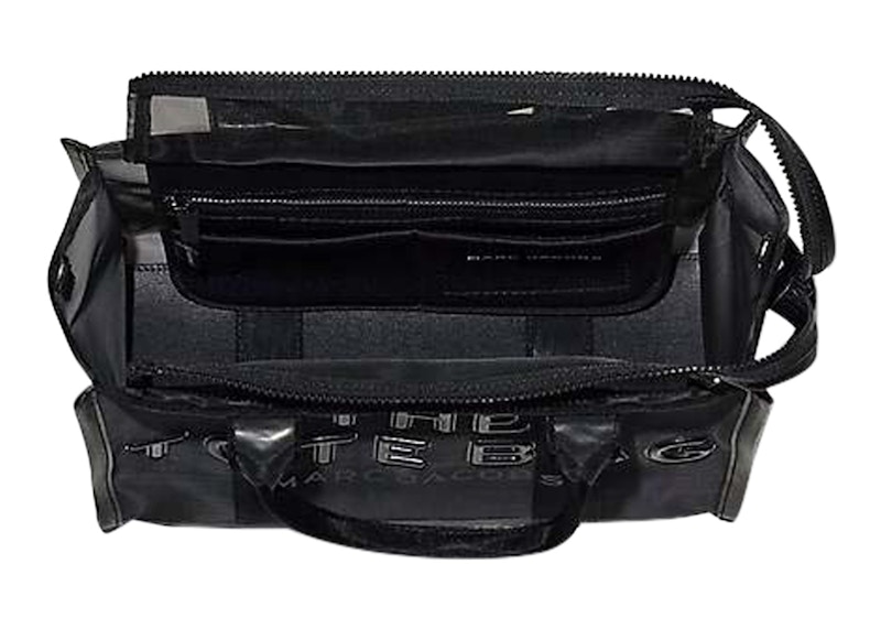 Marc Jacobs The Mesh Medium Tote Bag Blackout in Mesh with Silver-tone - US