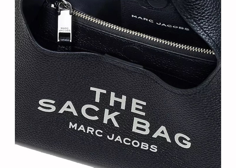 Marc Jacobs The Mini Sack Black in Leather - US
