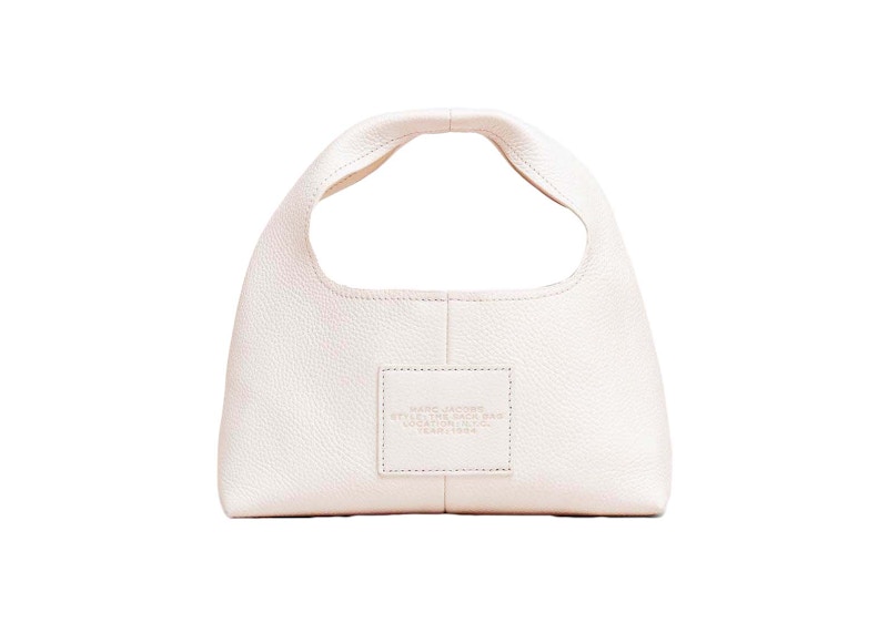 Marc Jacobs The Mini Sack White in Leather - US