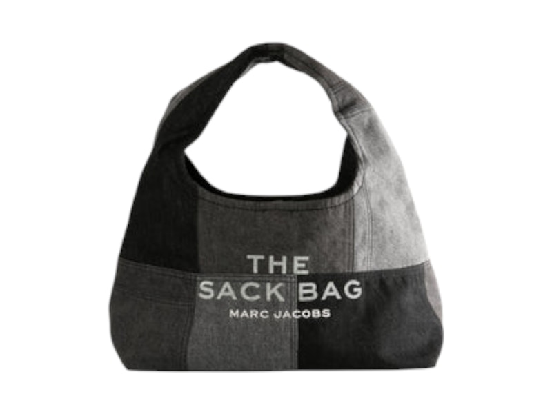 Marc Jacobs The Sack Denim Bag Black Deni in Cotton - US