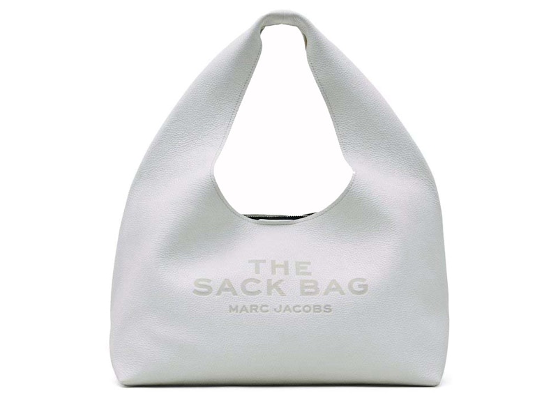 Marc Jacobs The Sack White Multi Flower in Leather - US