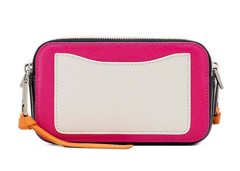 Marc Jacobs The Snapshot Hot Pink in Leather - US