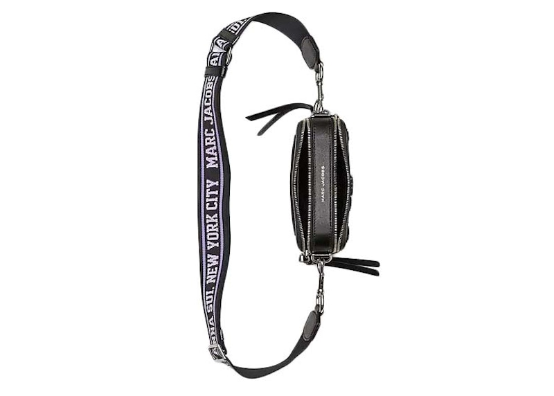 Marc Jacobs x Anna Sui Snapshot Black Multicolor in Saffiano Leather ...
