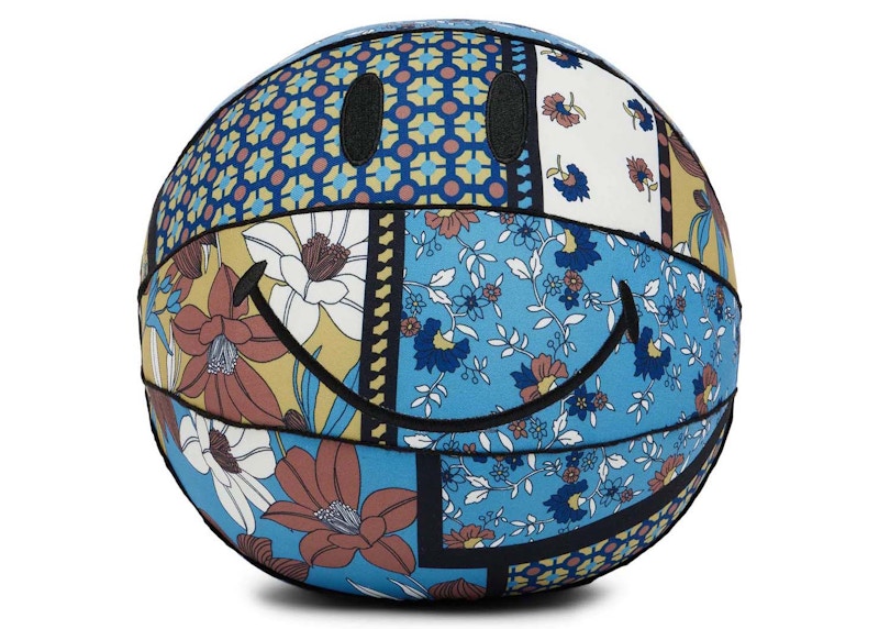 Market SMILEY Market Floral Plush Basketball - FW22 - US
