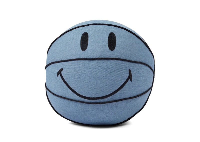 Market Smiley Basketball Demim Plush - US