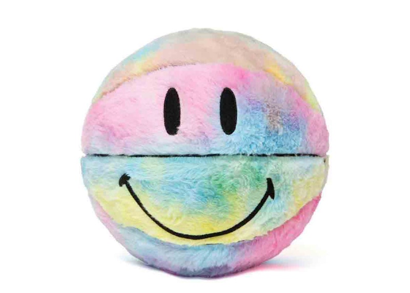 Market Smiley Cotton Candy Plush Basketball Tie-Dye - US