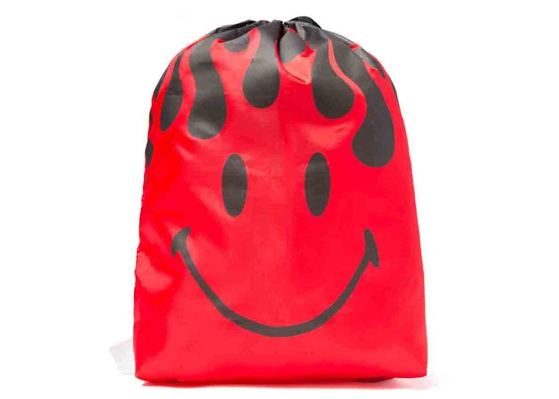 Market Smiley Flame Boxing Gloves Red/Black - US