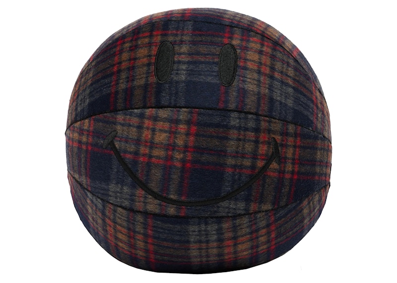 Market Smiley Plaid Plush Basketball Multicolor - FW22 - US