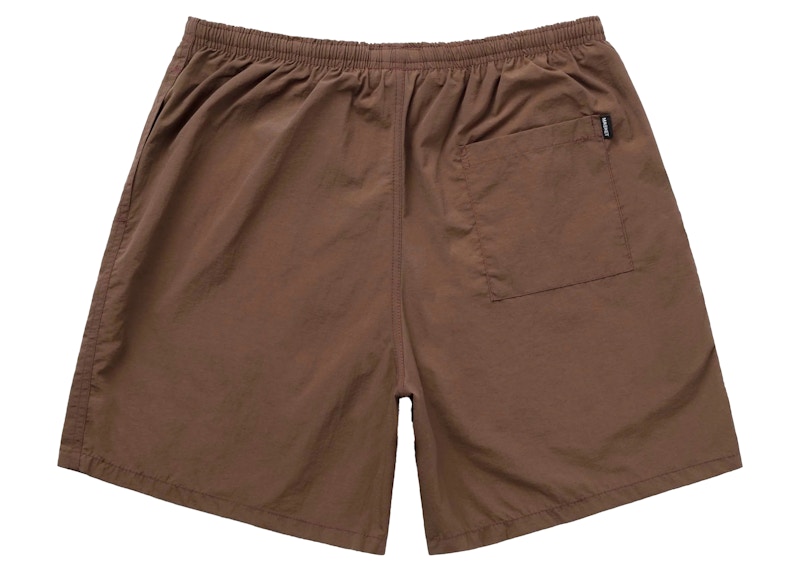 Market Smiley Tech Short Dark Brown Men's - FW22 - US