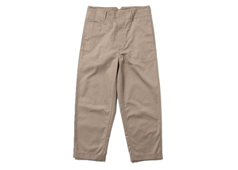 Marni x Union Workwear Gabardine Trouser Beige Men's - SS19 - US