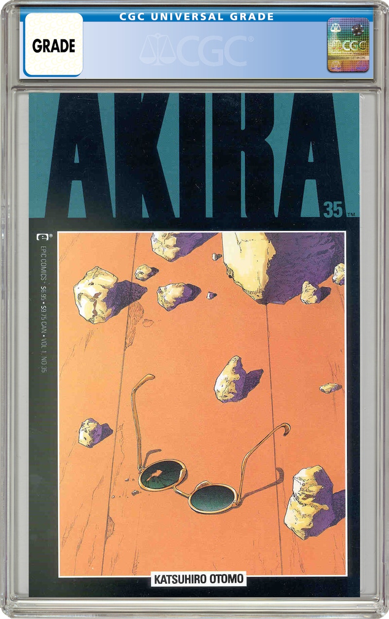 Marvel Akira (1988) #35 Comic Book CGC Graded - US