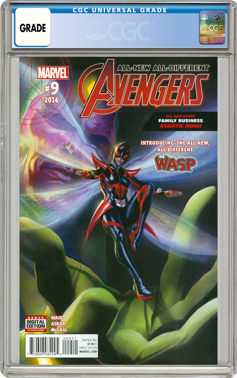 Marvel All New All Different Avengers (2016) #9A Comic Book CGC Graded - US