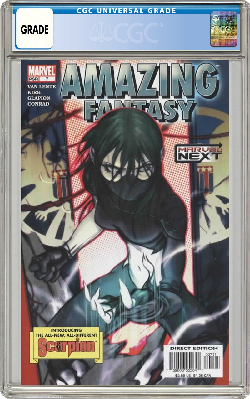 Marvel Amazing Fantasy (2004) #7 Comic Book CGC Graded - US