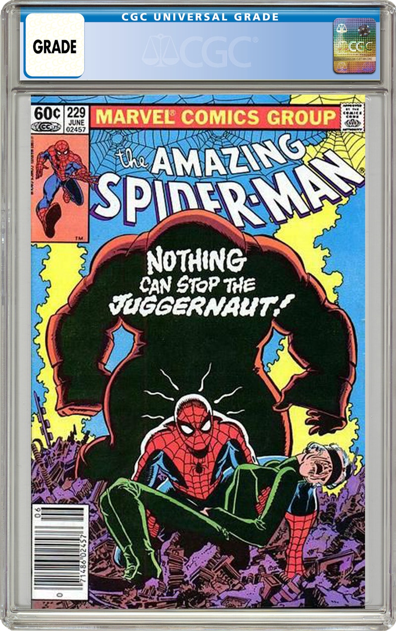 Marvel Amazing Spider-Man (1963 1st Series) #229 Comic Book CGC Graded - FR