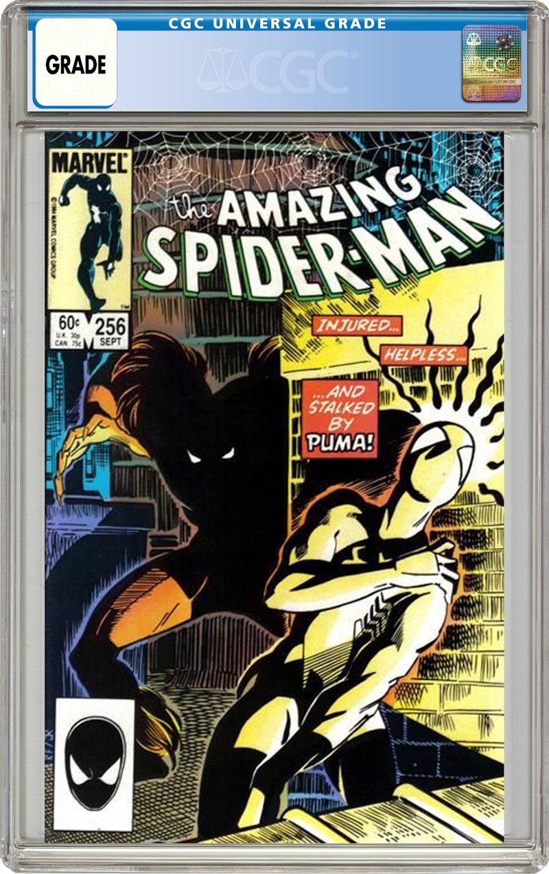 Marvel Amazing Spider-Man (1963 1st Series) #256 Comic Book CGC Graded - ES