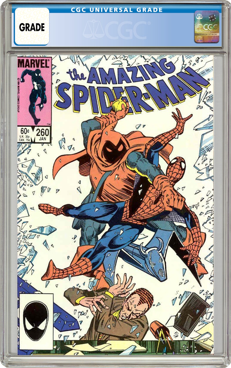 Marvel Amazing Spider-Man (1963 1st Series) #260 Comic Book CGC Graded - FR