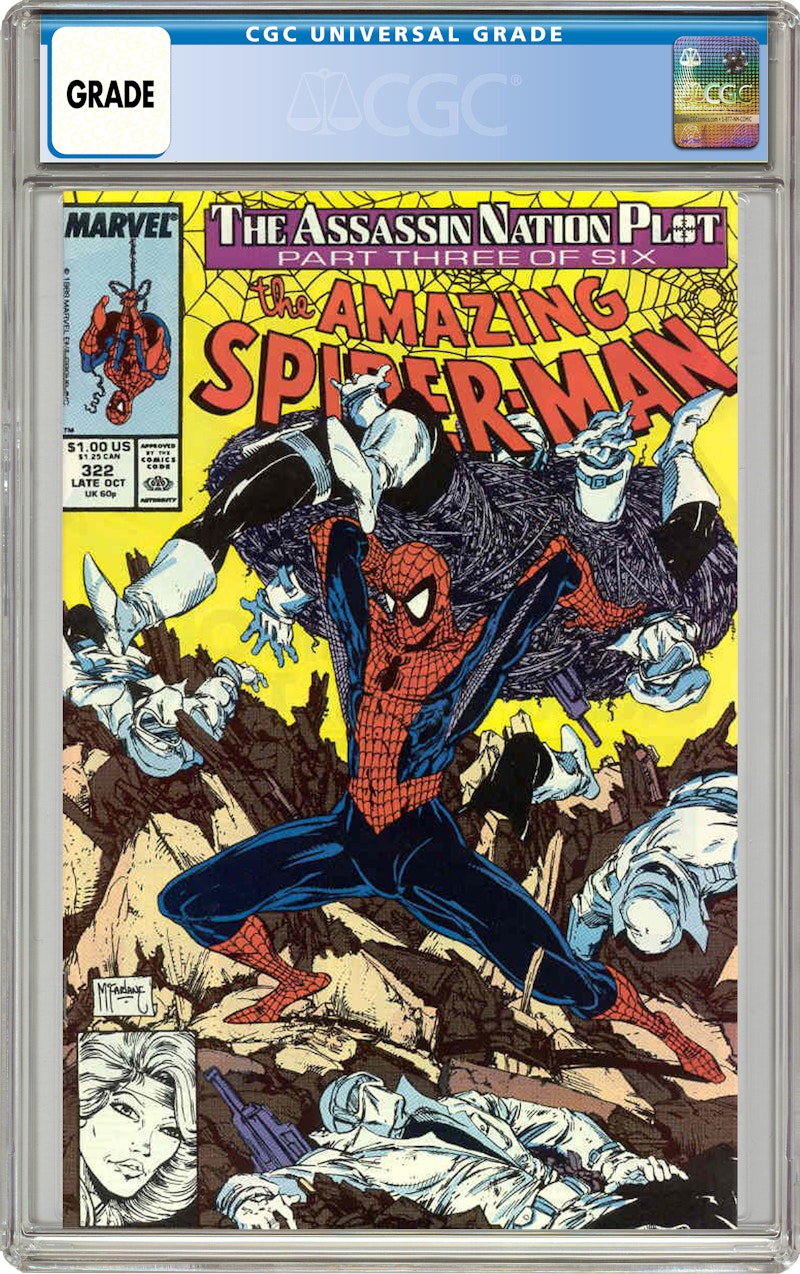 Marvel Amazing Spider-Man (1963 1st Series) #322 Comic Book CGC Graded - US