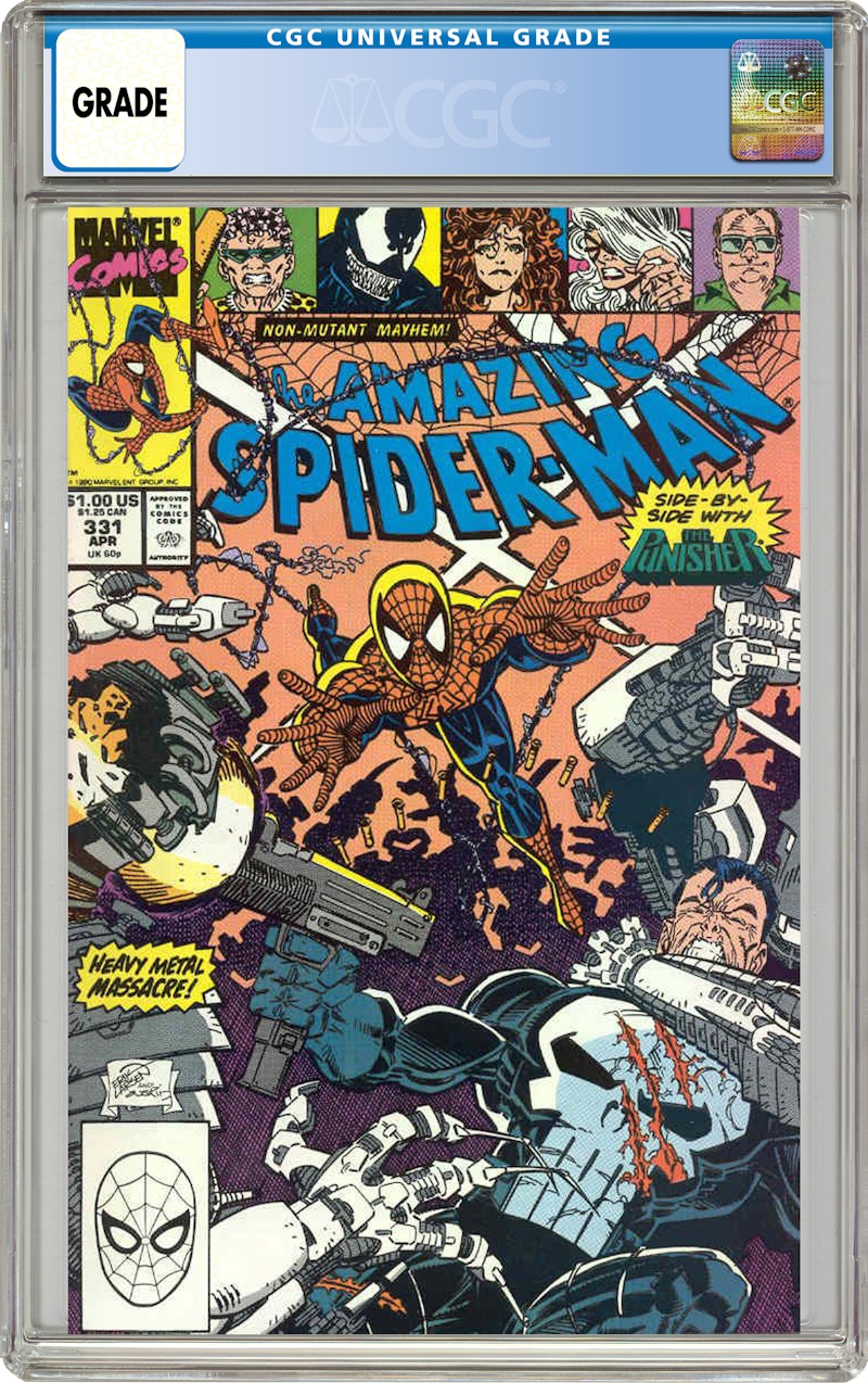 Marvel Amazing Spider-Man (1963 1st Series) #331 Comic Book CGC Graded - US