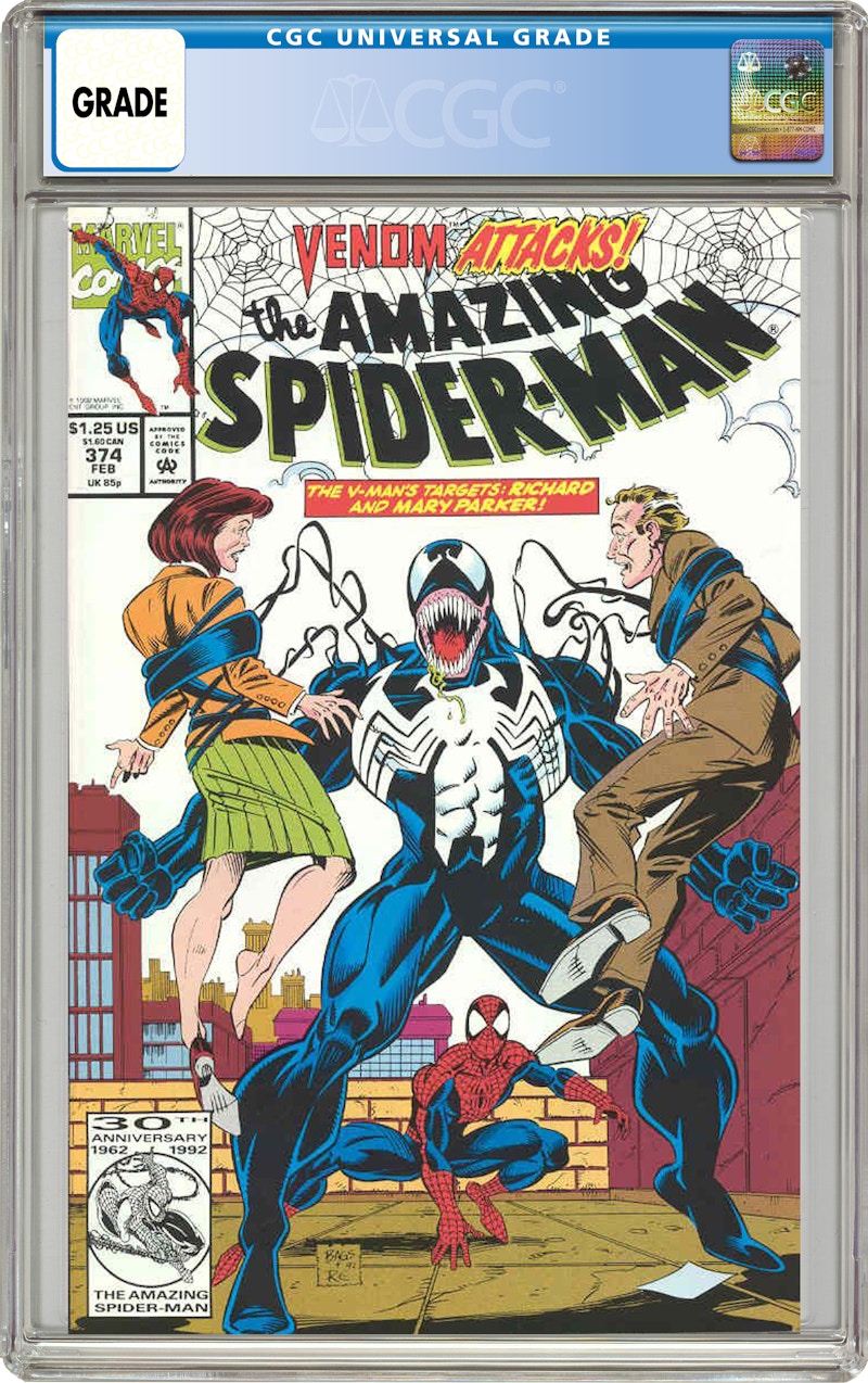 Marvel Amazing Spider-Man (1963 1st Series) #374 Comic Book CGC Graded - US