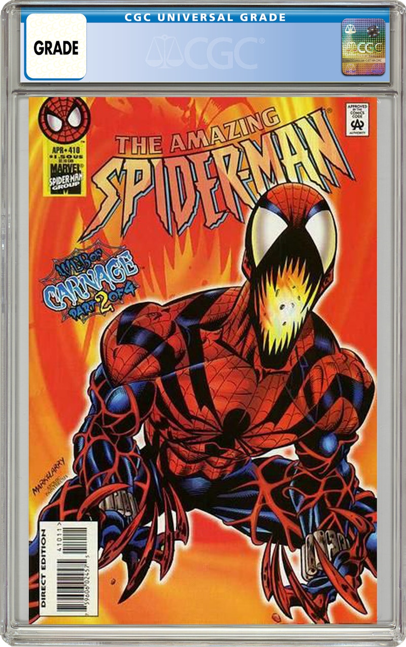 Marvel Amazing Spider-Man (1963 1st Series) #410 Comic Book CGC Graded - FR