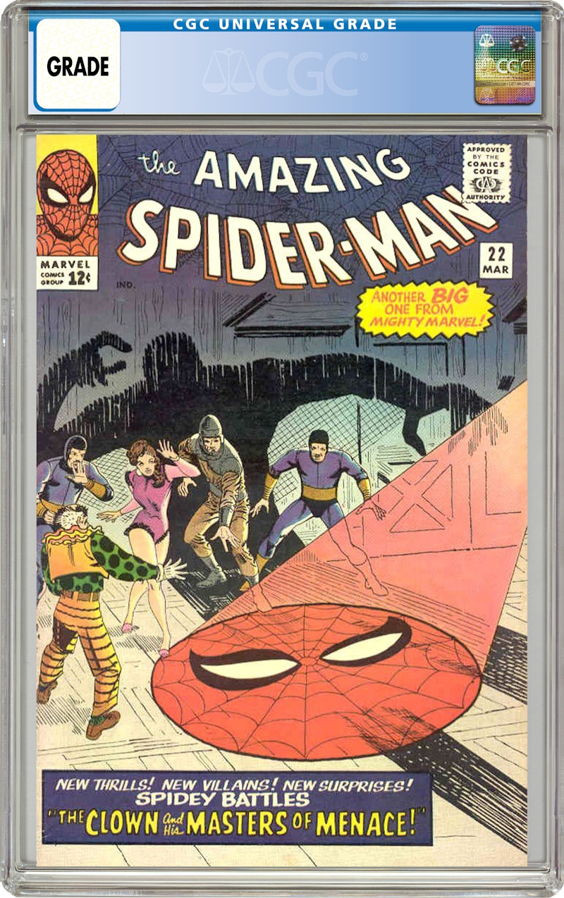 Marvel Amazing Spider-Man #22 (1st App. Princess Python) Comic Book CGC ...