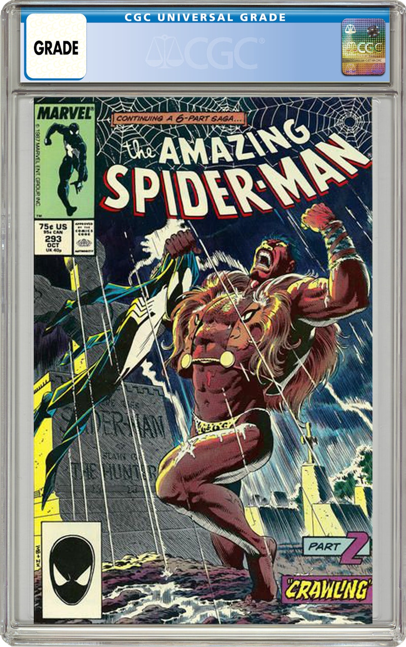 Marvel Amazing Spider-Man #293 Comic Book CGC Graded - US